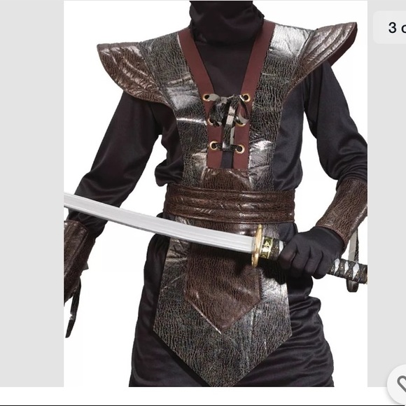 Fun World | Costumes | Fun World Ninja Fighter Leather Complete Costume ...